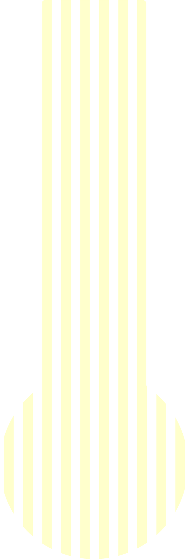 Frischesiegel Verschlussetiketten mit Streifen pastell gelb 27 x 80 mm ...